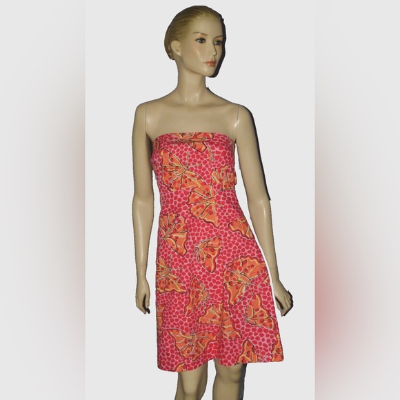Lilly Pulitzer | Dresses | Lilly Pulitzer New Sz 6 S Small Strapless ...
